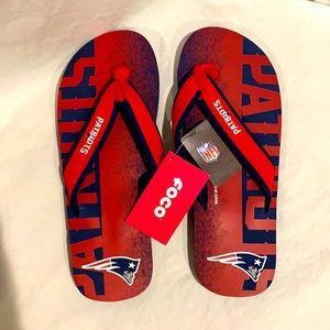NFL Shoes | Nfl Authentic Washington Redskins Flip Flops Nwt | Poshmark
